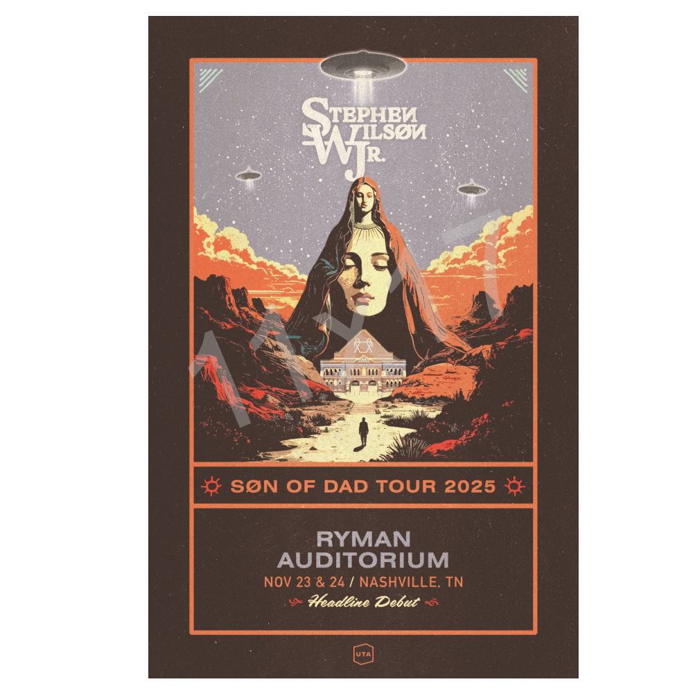 Ryman Auditorium Poster – Stephen Wilson Jr.